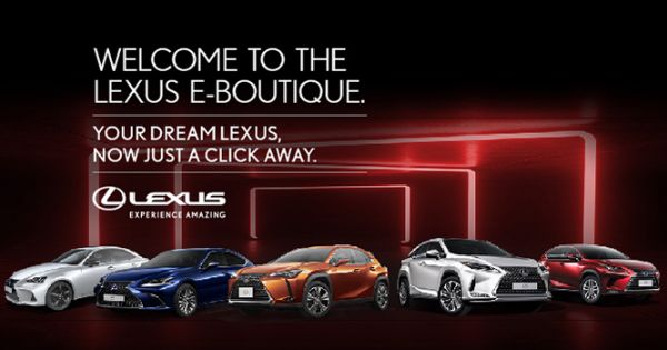 Shop For A Lexus At Its New E-Boutique