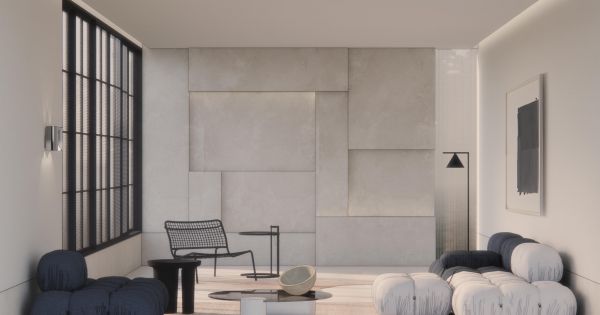 Owen Lam's interior concept using items from Space Furniture